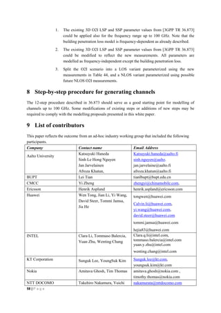 5 g channel model for bands up to 100 g hz - second revisioin | PDF