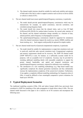5 g channel model for bands up to 100 g hz - second revisioin | PDF