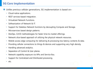 5 g core overview | PDF | Computer Networking | Computing