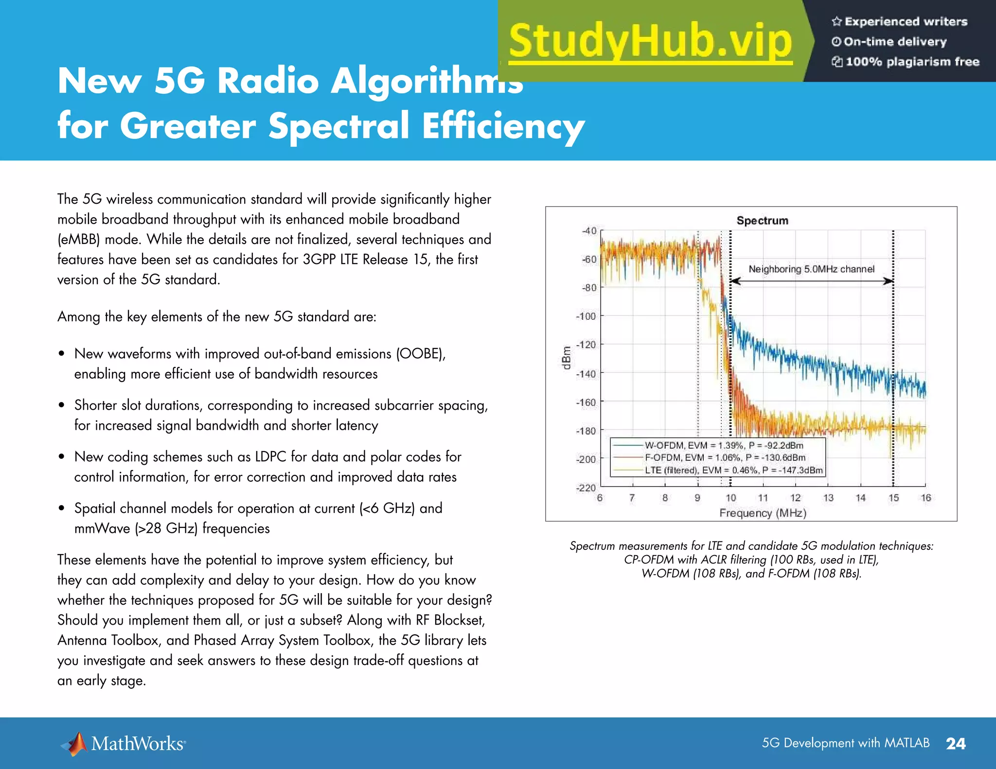 5G Development With MATLAB | PDF