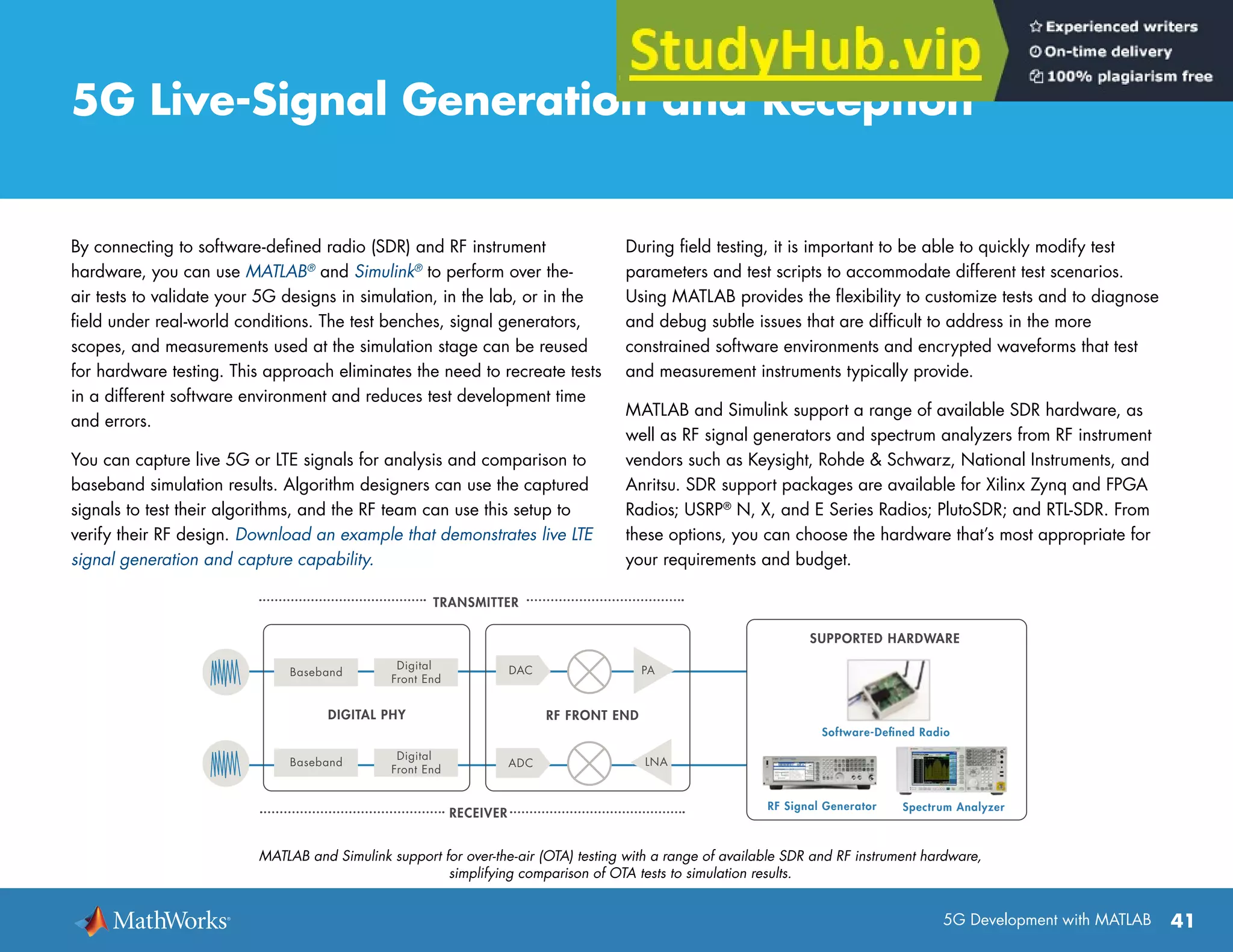 5G Development With MATLAB | PDF