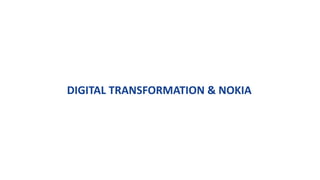 5G Digital Transformation Strategy in Nokia Hellas | PDF
