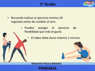 5° GRADO EDUCACIÓN FÍSICA | PDF