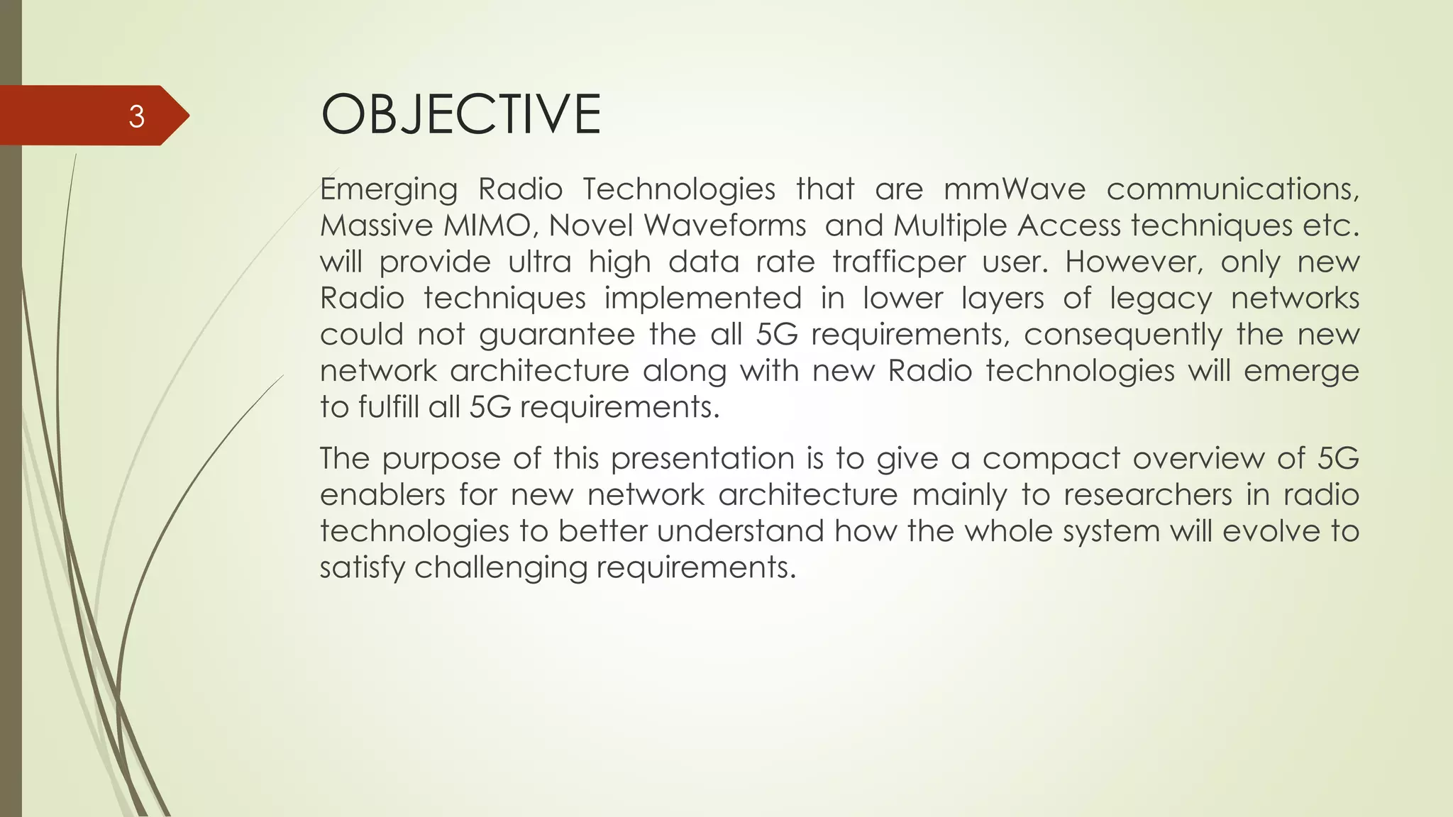 5G Enablers for new network | PPT