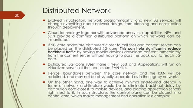 5G Enablers for new network | PPT