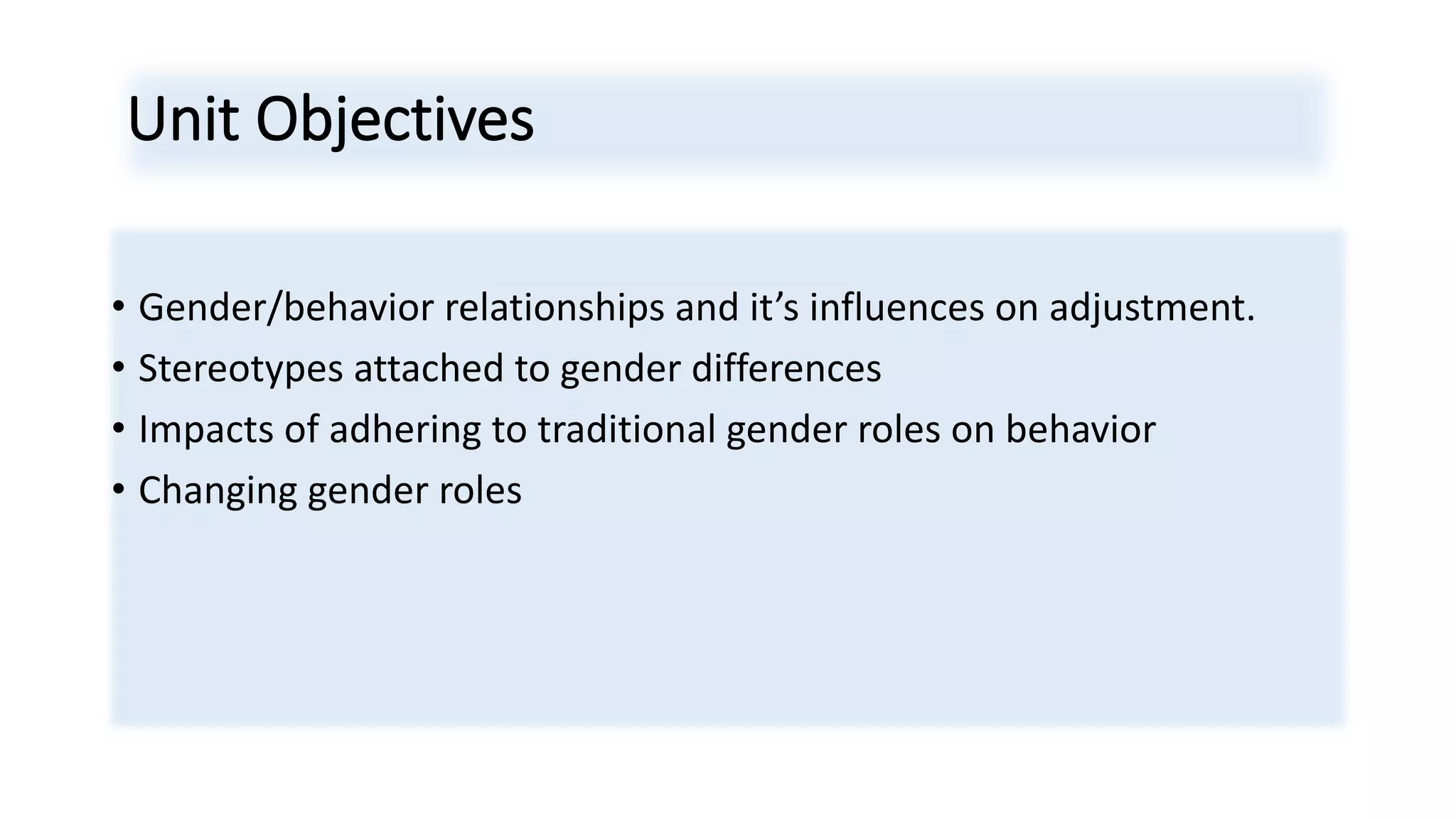 5 # Gender and Behavior | PDF
