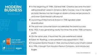 General Mills - History, Evolution, Present and the Future | PPTX