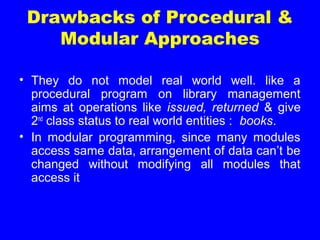 General OOP Concepts | PPT | Programming Languages | Computing