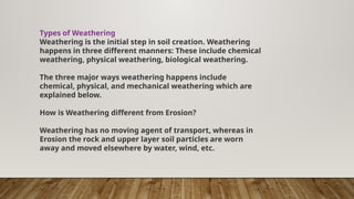 5 GEOGP101CC WEATHERING AND ITS TYPES.pptx