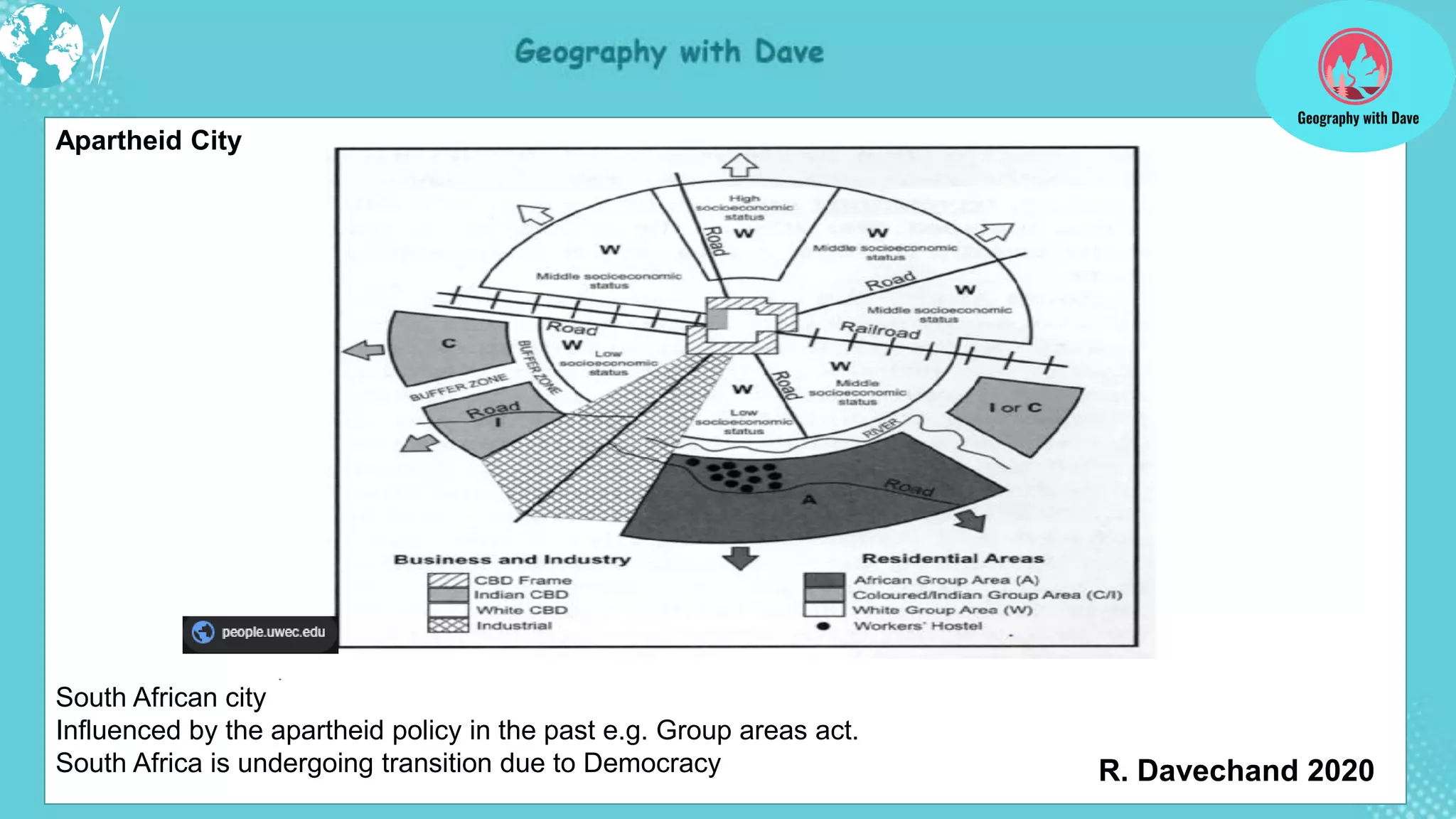 5 Geography Grade 12 Urban structure and patterns - Models of Urban ...