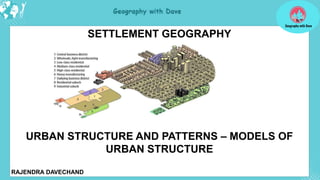 5 Geography Grade 12 Urban structure and patterns - Models of Urban ...