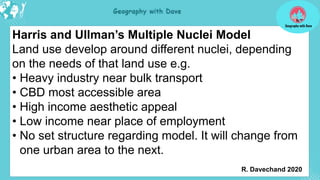 5 Geography Grade 12 Urban structure and patterns - Models of Urban ...