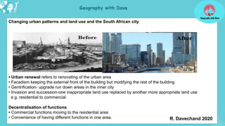 5 Geography Grade 12 Urban structure and patterns - Models of Urban ...