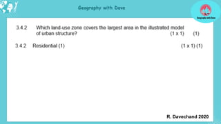 5 Geography Grade 12 Urban structure and patterns - Models of Urban ...