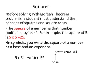 5 Geometry Pythagorean Theorem | PPT