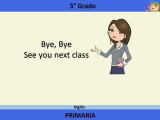 5° GRADO ENGLISH | PDF