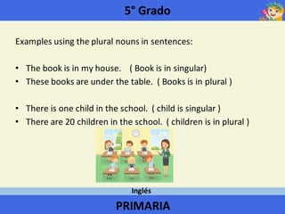 5° GRADO ENGLISH | PDF