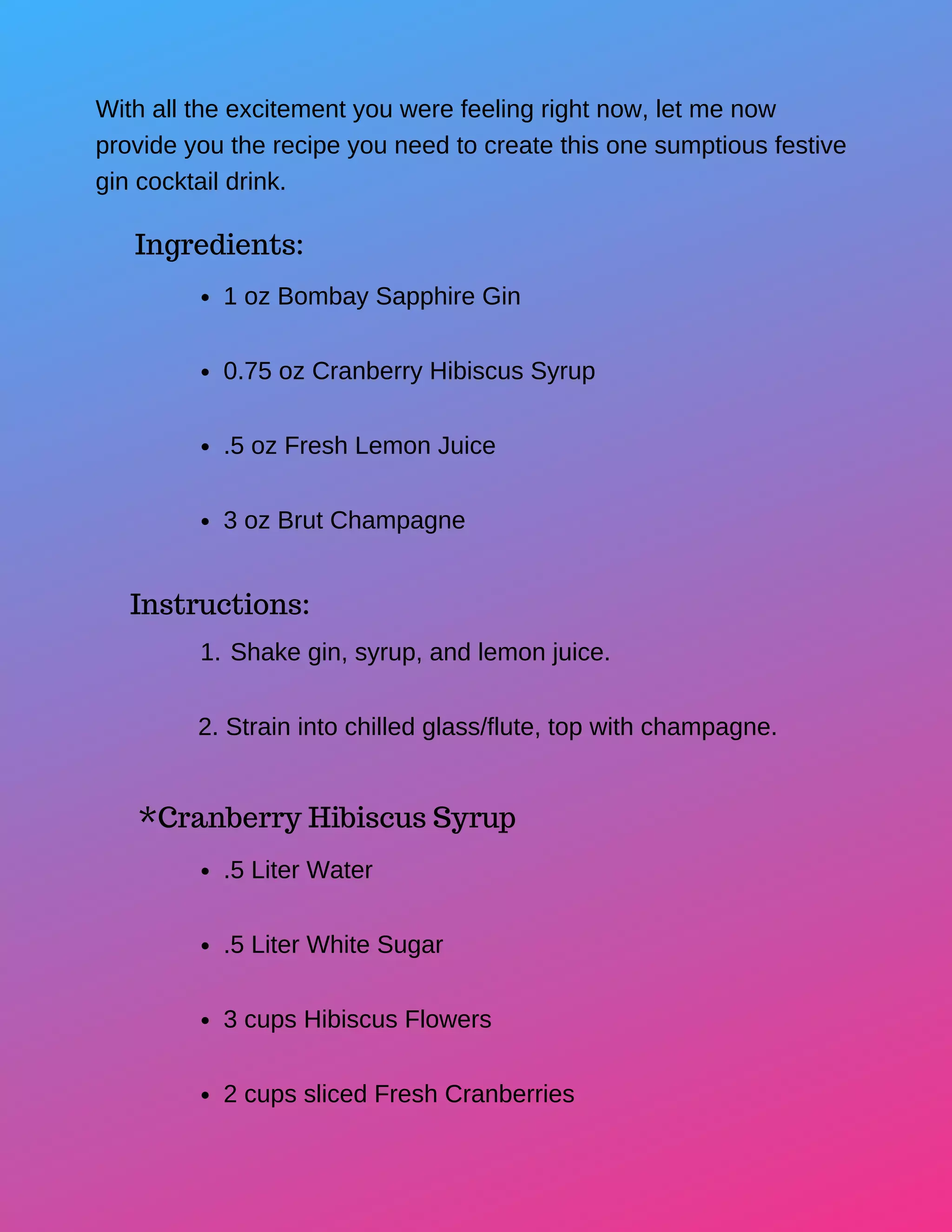 5 Gin Cocktail Combination Drinks | PDF | Alcoholic Beverages | Food ...