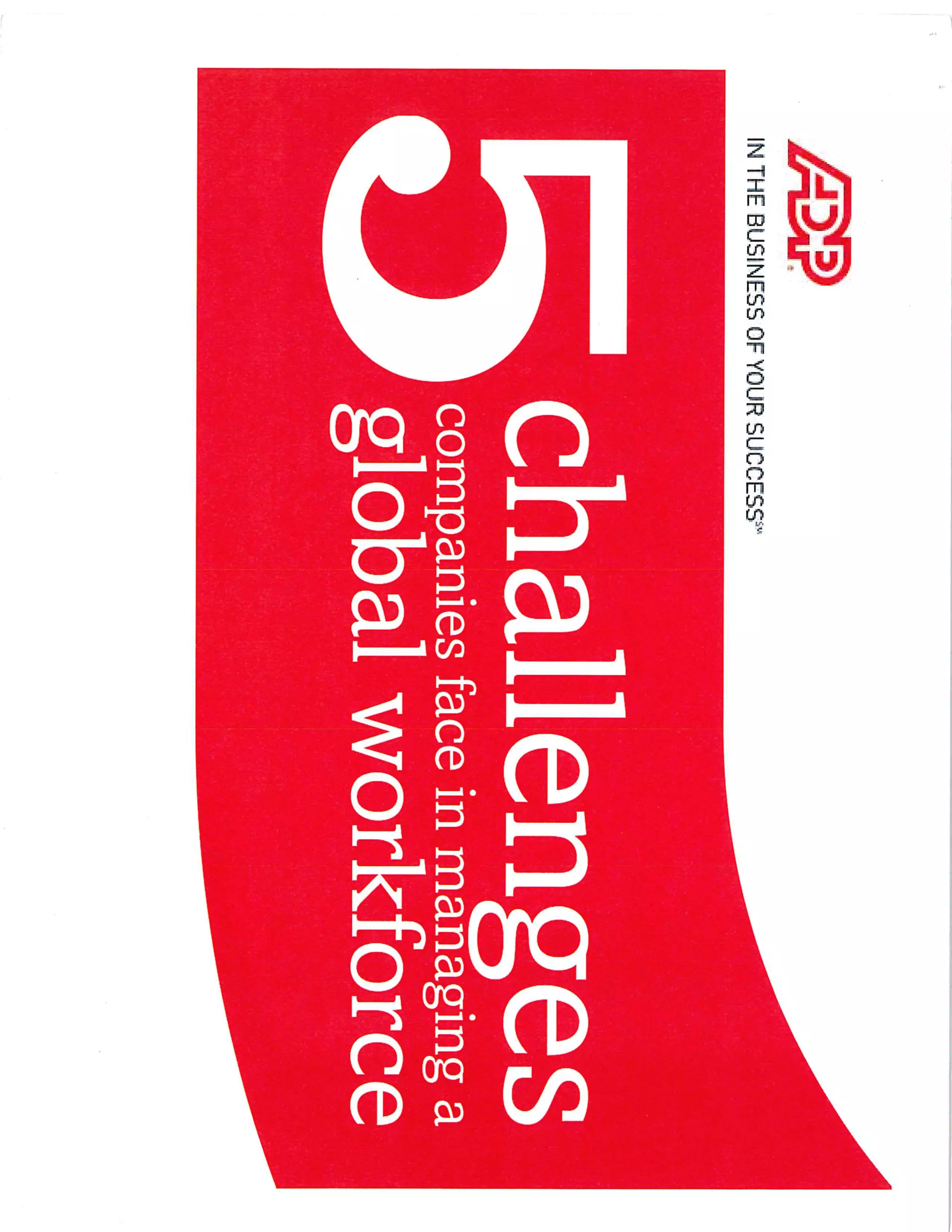 5 Global Workforce Challenges | PDF