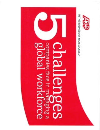 5 Global Workforce Challenges | PDF