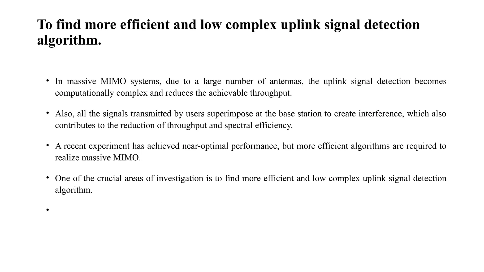 Research topics of 5G Massive MIMO networking | PPTX