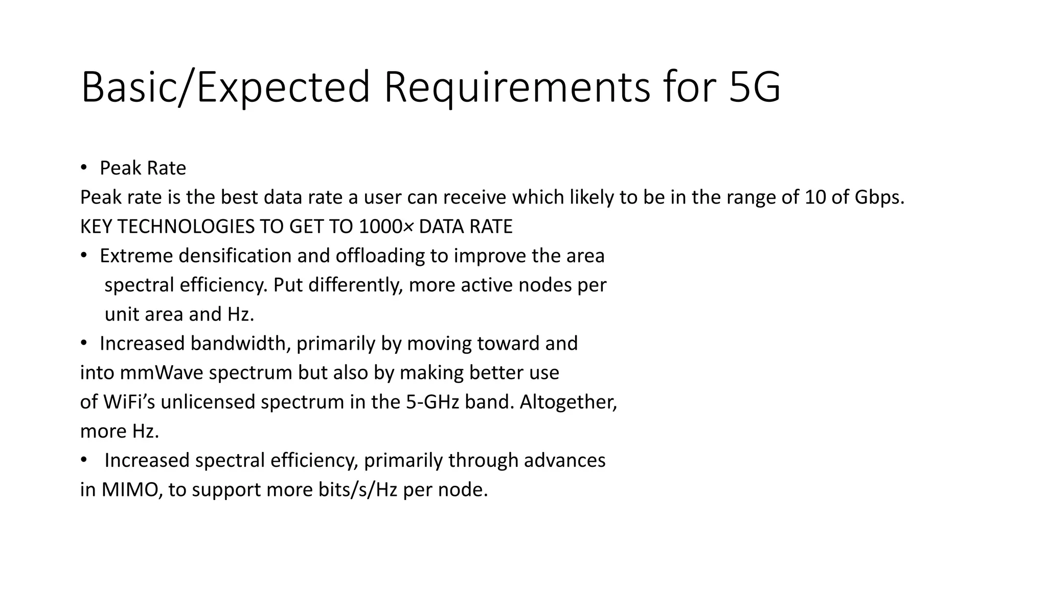 5 G millimeterwave | PPTX | Computer Networking | Computing