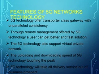 5 g mobile technologies | PPT