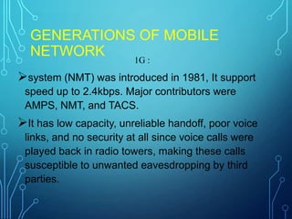 5 g mobile technologies | PPT