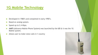 5 g mobile technology | PPTX