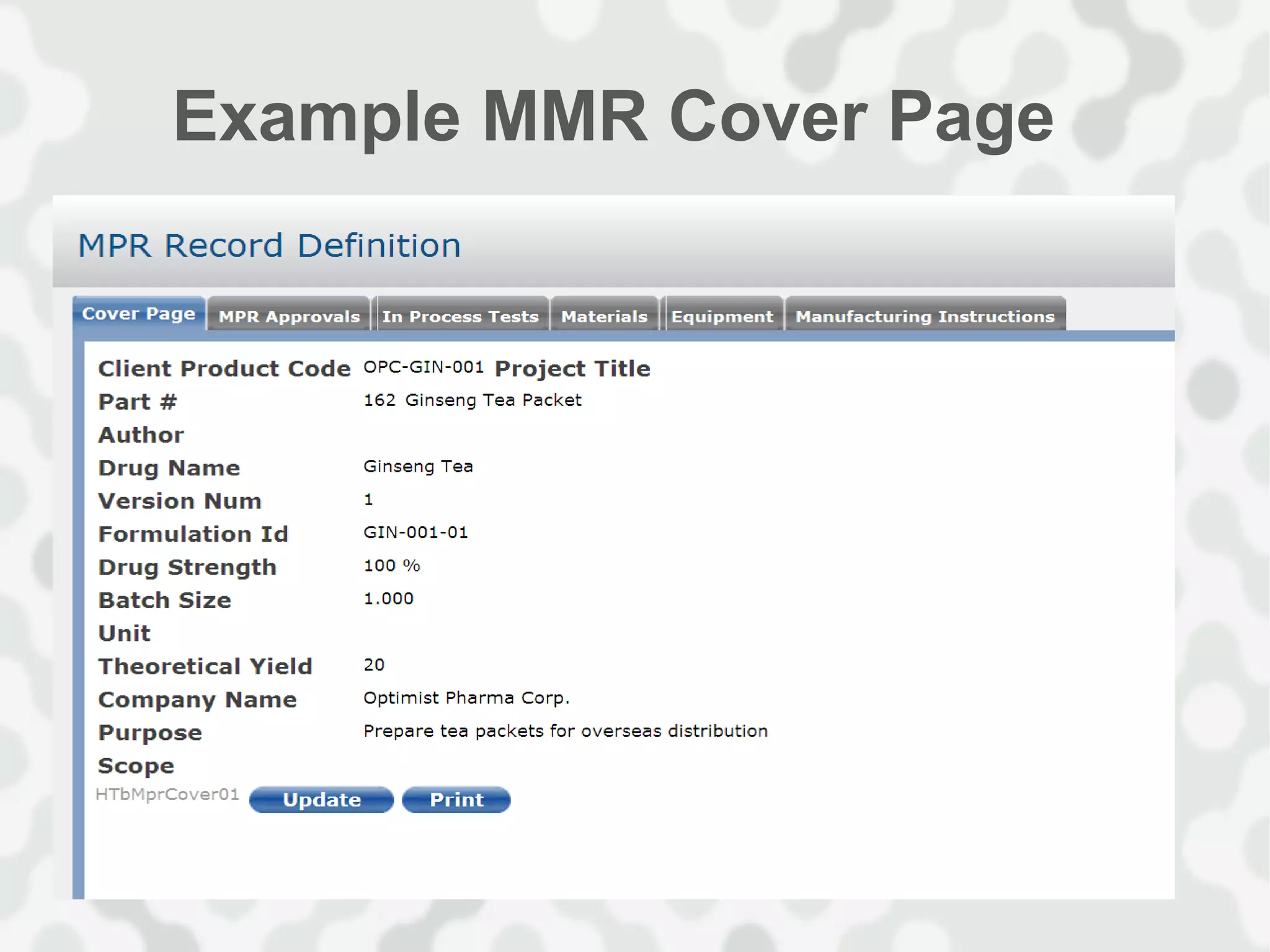 Instant GMP Compliance Series -Better Compliance through Master ...