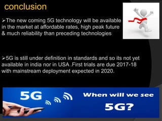 5g network | PPTX