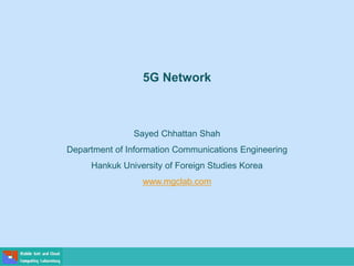 5G Network: Requirements, Design Principles, Architectures, and ...