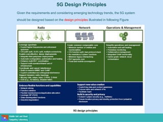 5G Network: Requirements, Design Principles, Architectures, and ...