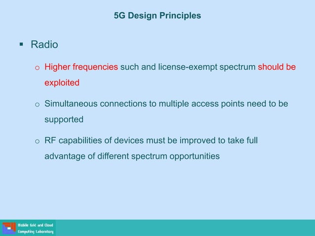 5G Network: Requirements, Design Principles, Architectures, and ...