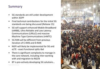 5G Network Architecture and Design | PDF