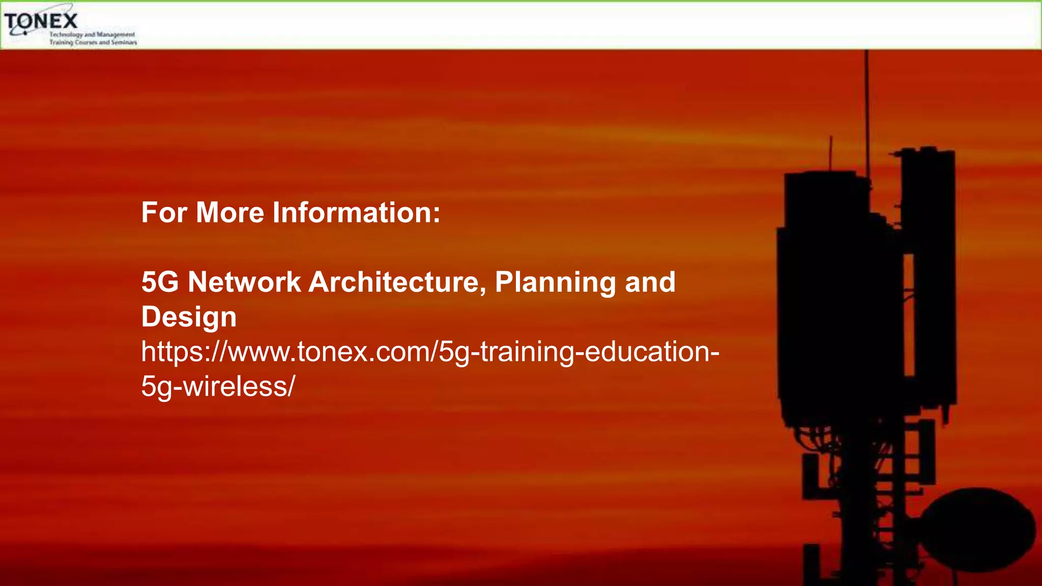 5G Network Architecture, Planning and Design | PPTX