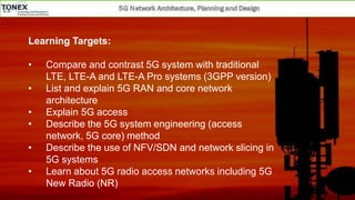5G Network Architecture, Planning and Design | PPTX
