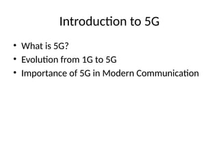 5G_Network_Presentation.pptxbghhhhhhhhffdhfhfg | PPTX
