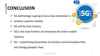 5 g network & technology | PPTX