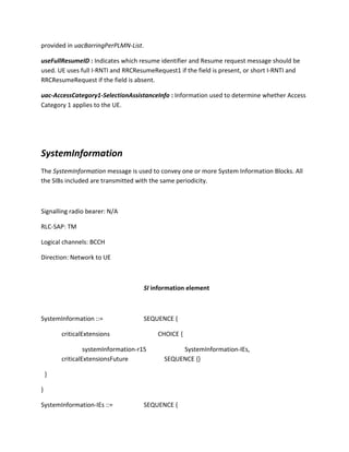 5G NR MIB and SIBs | PDF