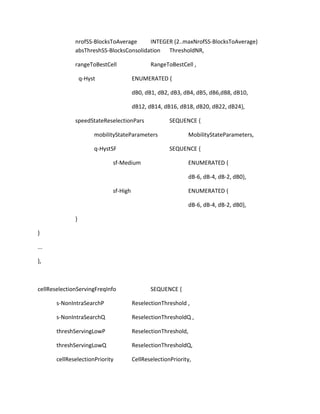 5G NR MIB and SIBs | PDF