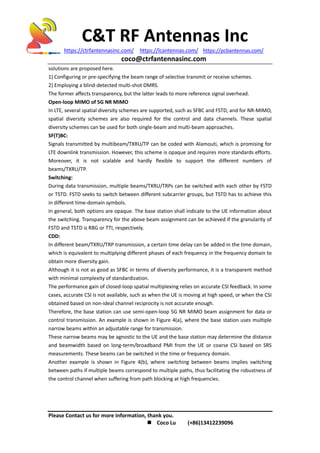 5G NR MIMO Transmission | PDF