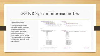 5G NR System Information | PPTX
