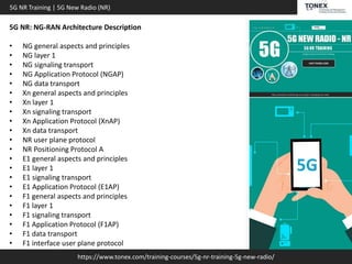 5G NR (New Radio) Training : Tonex Training | PPT