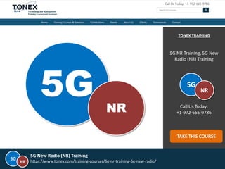 5G NR Training, 5G New Radio (NR) 2019 | PPTX