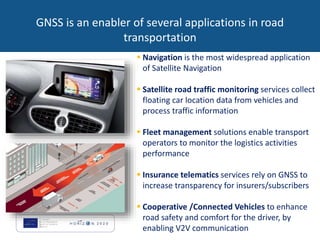 GNSS Opportunities in Road | PPTX