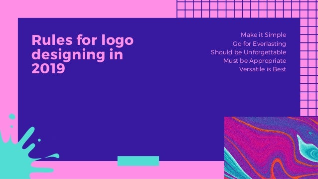 5 golden rules for logo designing in 2019