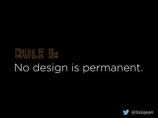 5 Golden Rules of UX | PPT