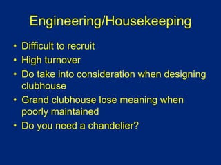 Golf club operations | PPTX