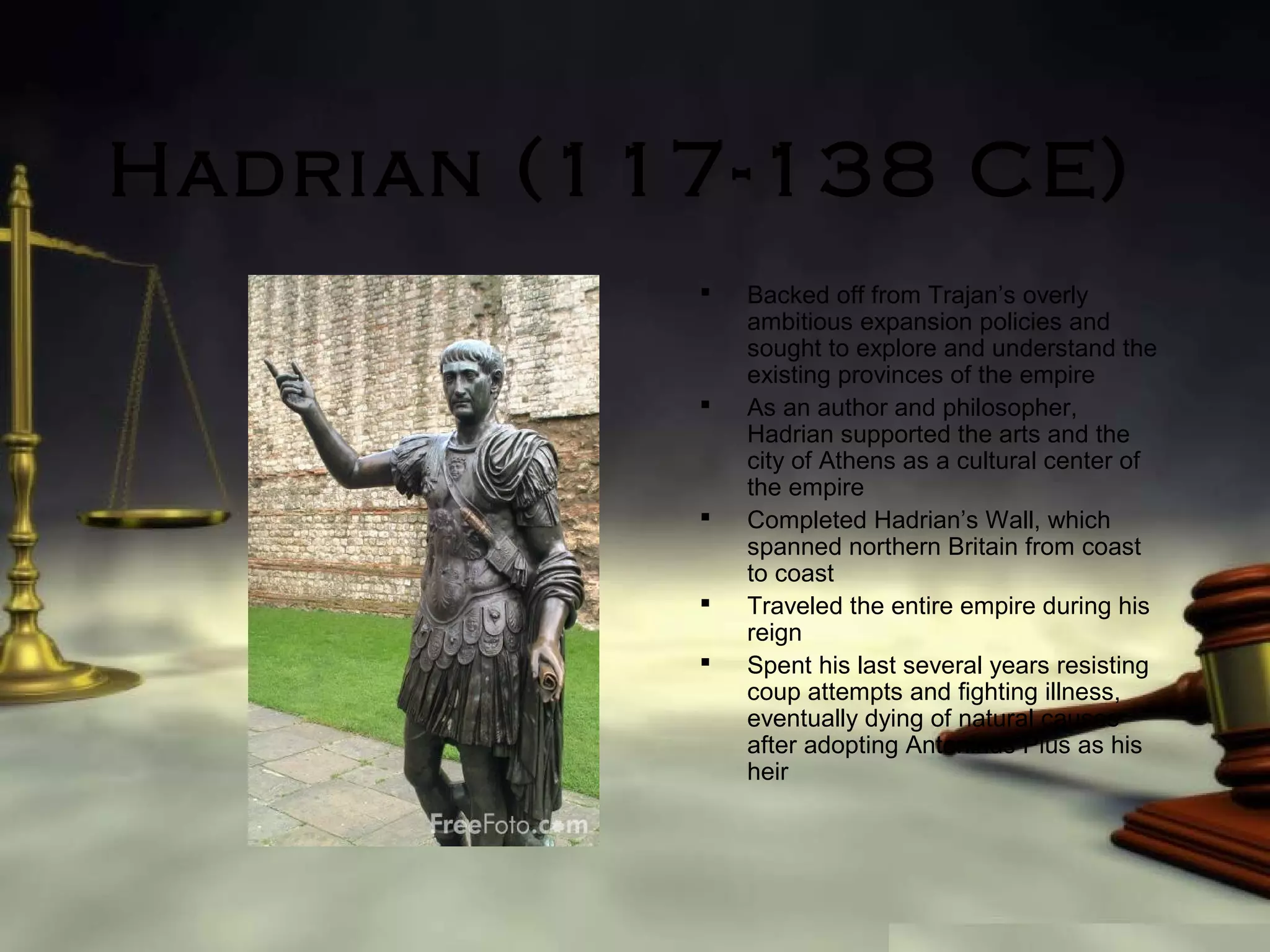 Unit Fourteen - 5 Good Emperors | PPT